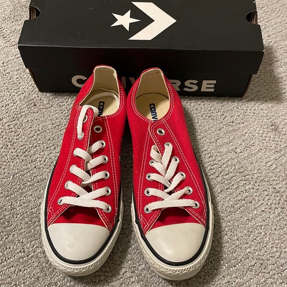 Converse | Shoes | Converse Chuck Taylor All Star Red | Poshmark